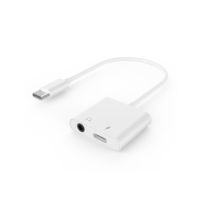 Adapter USB-C na USB-C PD + 3,5mm audio A-CM-3.5FP-01 - Catena d.o.o.