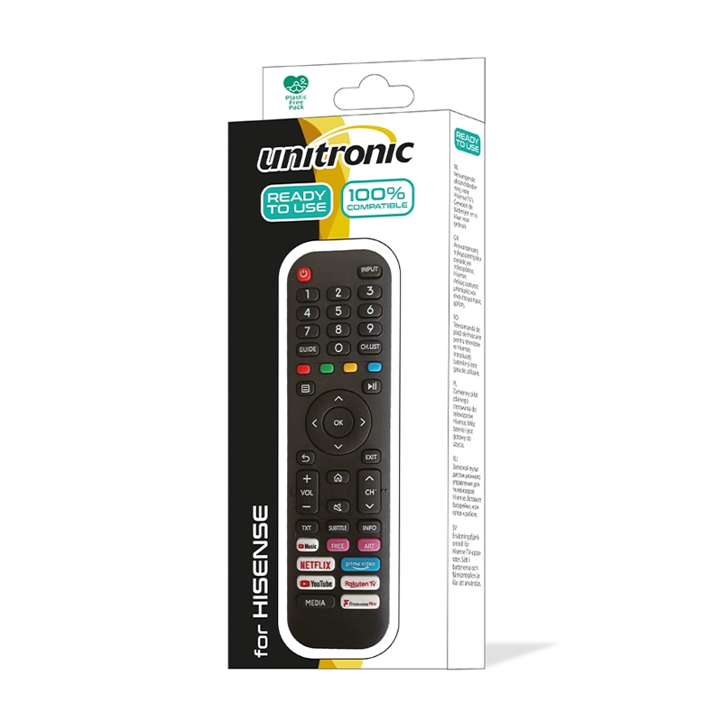 Unitronic JL1720/COMP-U Nadomestni daljinec za HISENSE TV - Catena d.o.o.